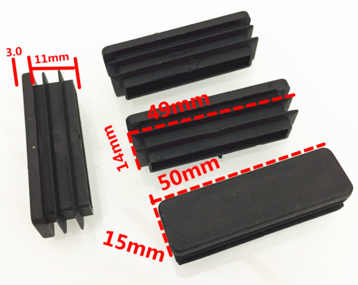 RoHS Approved Plastic Tube Plug Rubber End Caps For Round Tubing - Buy ...