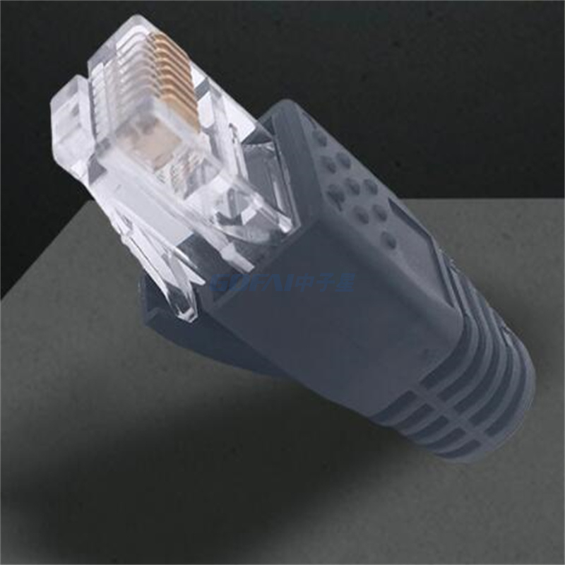 RJ45 Boots Rj45 Crystal Plug for Network Cable Sleeve - Buy rubber boot ...